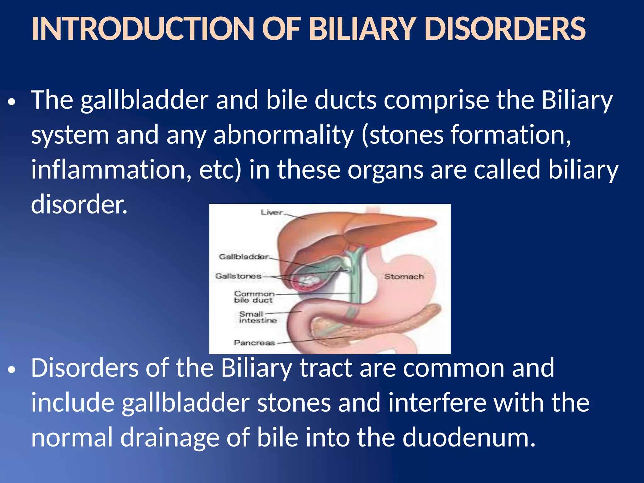 Biliary disorders | PDF