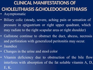 Biliary disorders | PPT