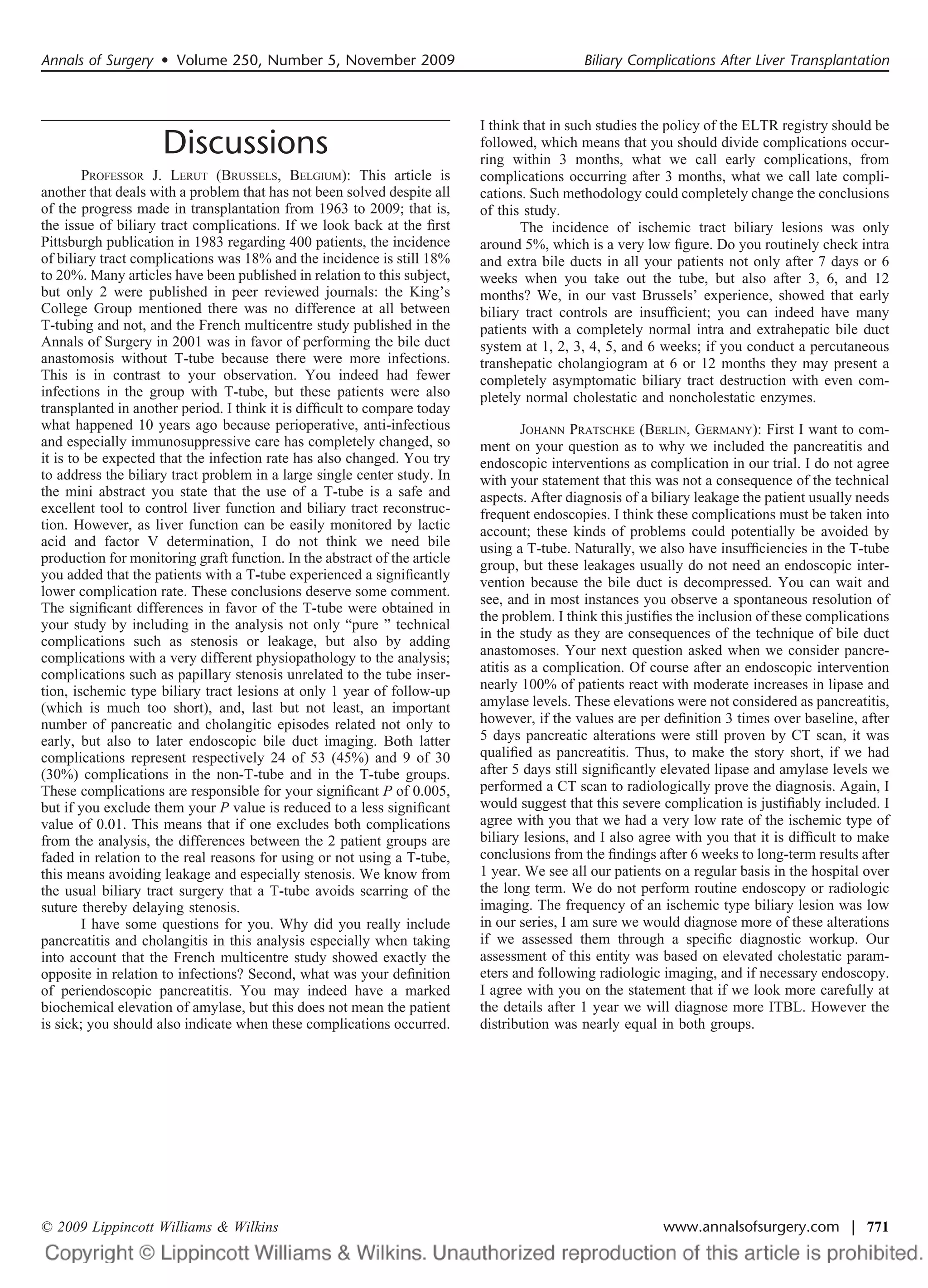 Biliary Reconstruction Side To Side Choledochocholedochostomy | PDF | Digestive Disorders ...