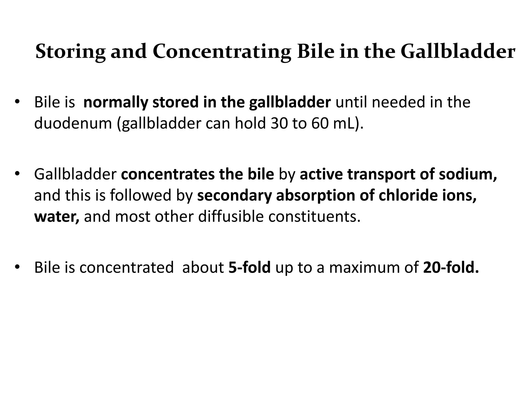 Biliary secretions | PPTX