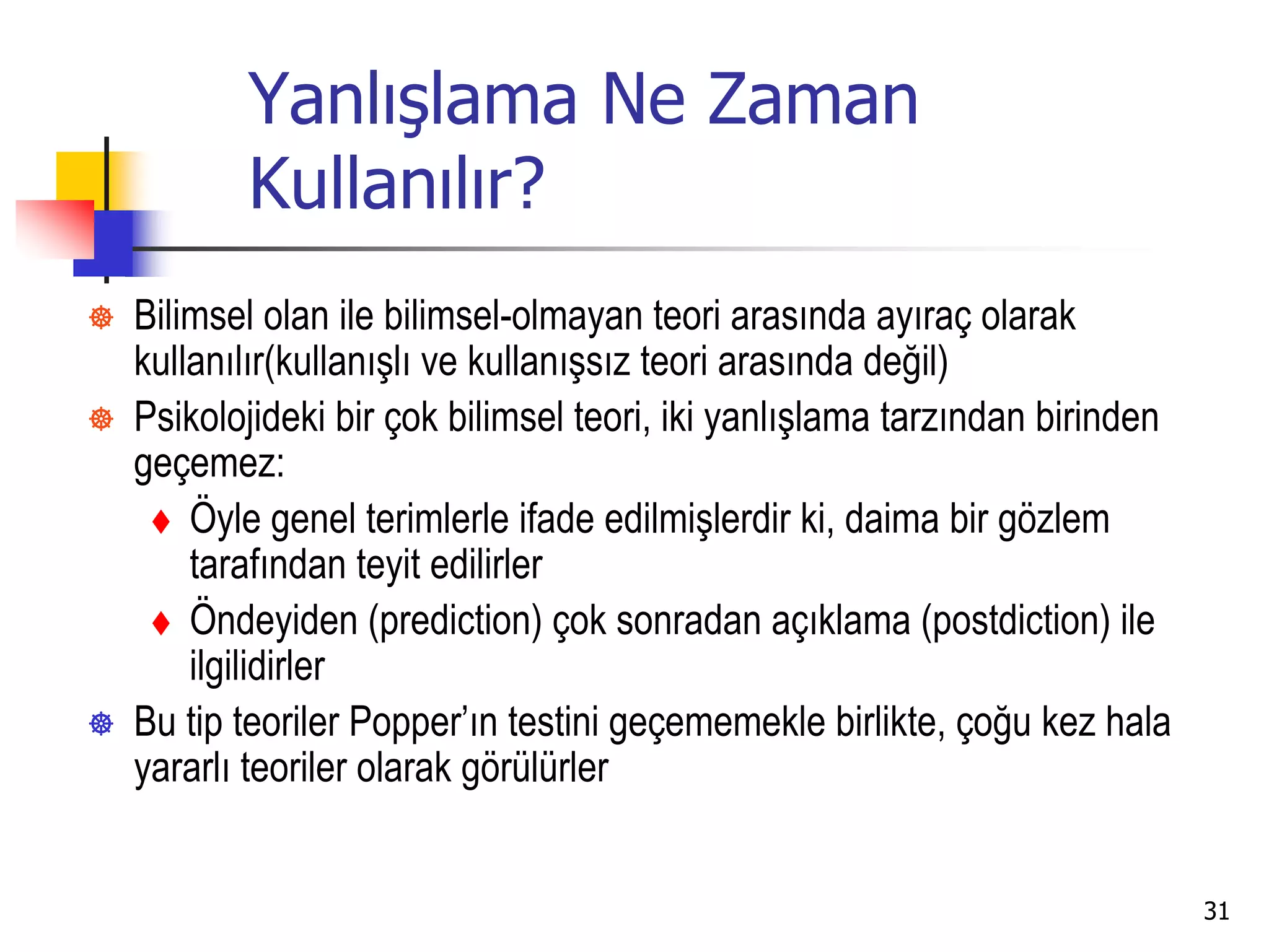 Bilim Felsefesi | PPT
