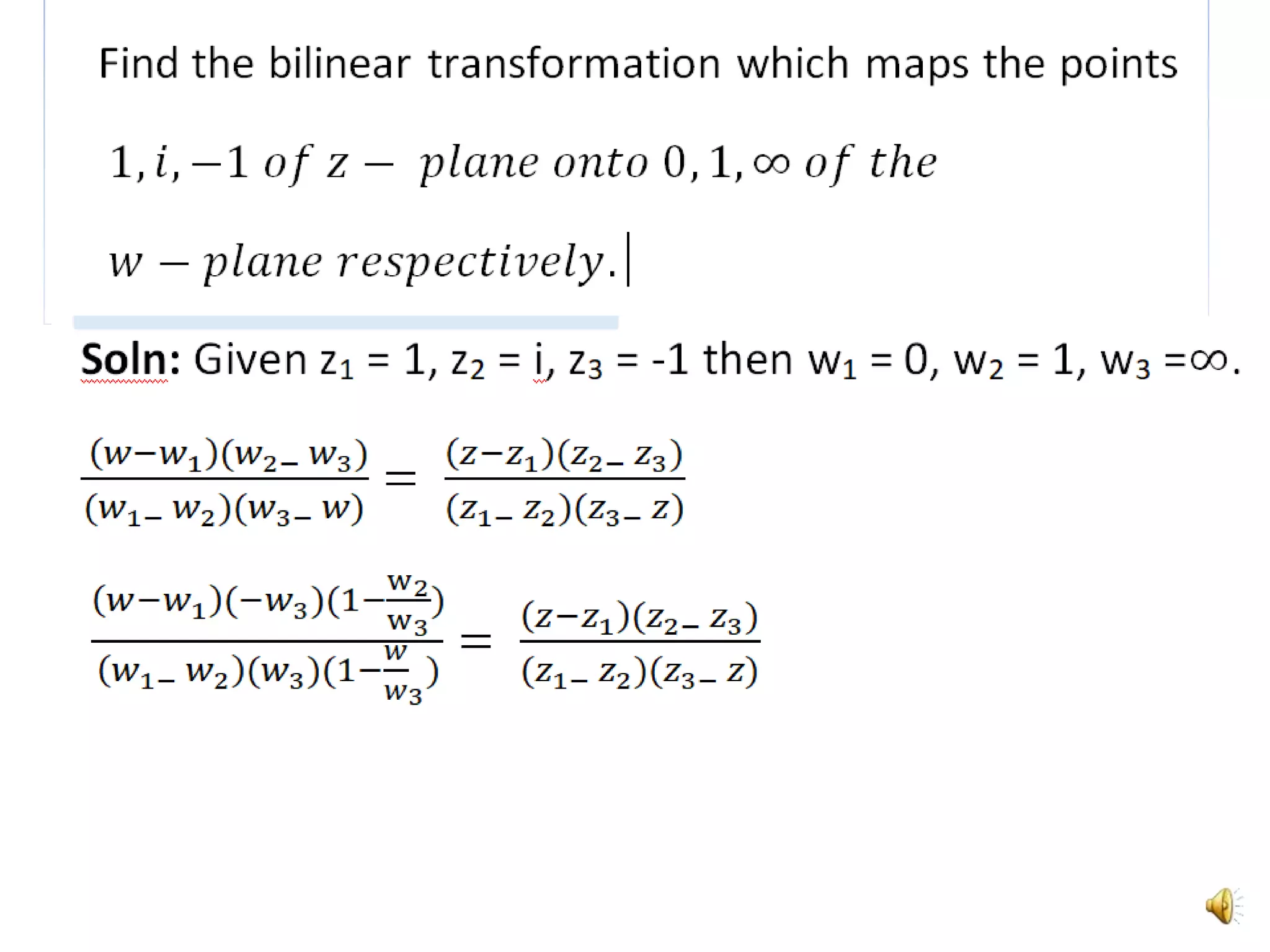Bilinear transformation | PPTX
