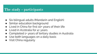 BIlingualism and Biculturalism | PPTX