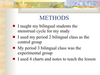 Bilingual Science Education | PPT