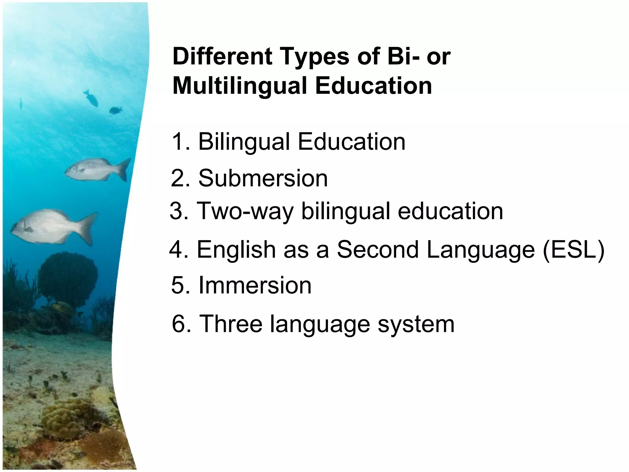 Bilingual Education | PPT