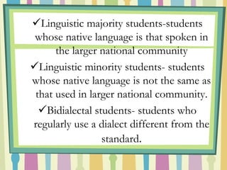 Bilingual education | PPTX