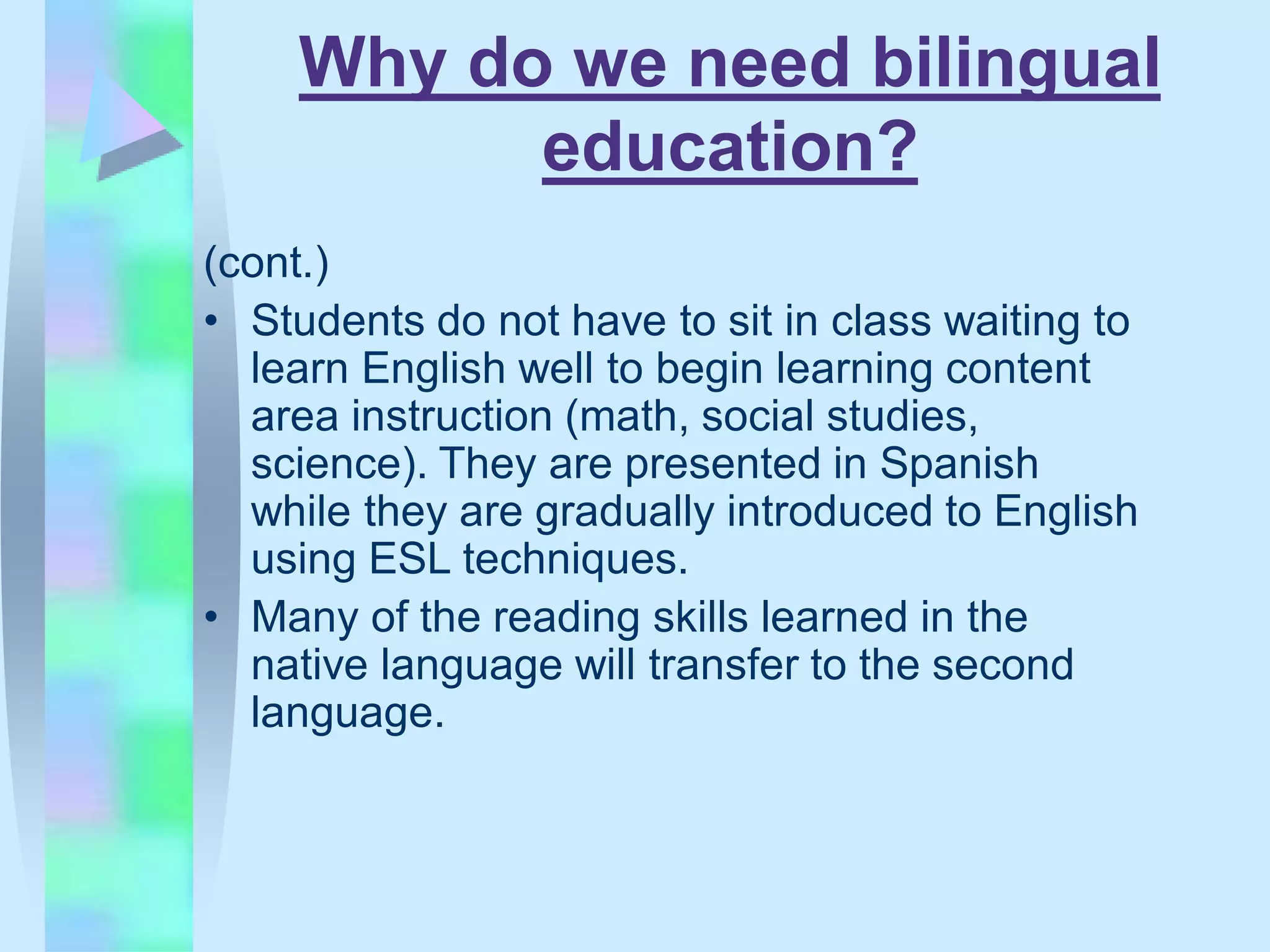 Bilingual Education.ppt