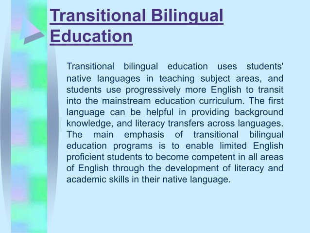 Bilingual Education.ppt | Education