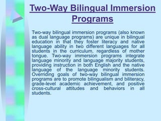 Bilingual Education.ppt