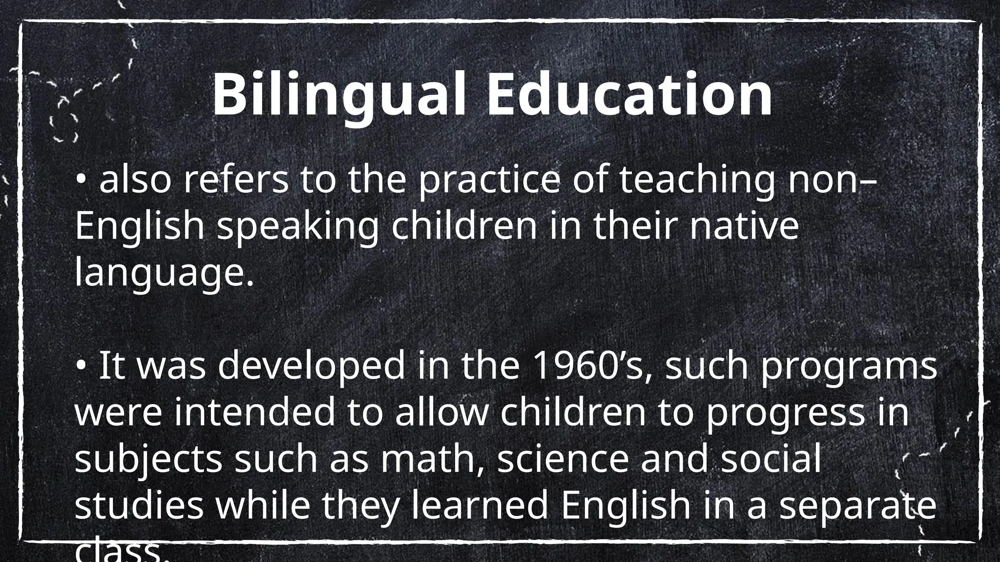 Bilingual Education Policy.pptx///////// | PPTX