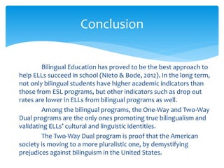 Bilingual esl models_coto | PPTX