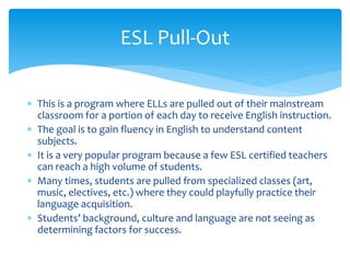 Bilingual esl models_coto | PPTX