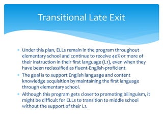 Bilingual esl models_coto | PPTX