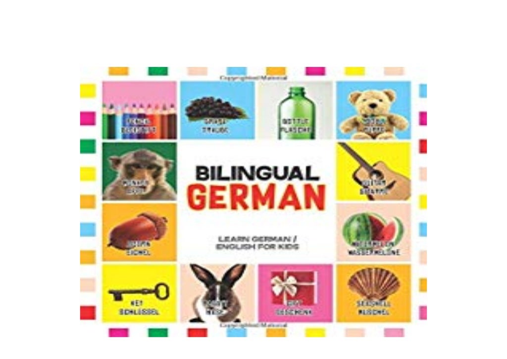 paperback library$@@ Bilingual German Learn German for Kids German ...