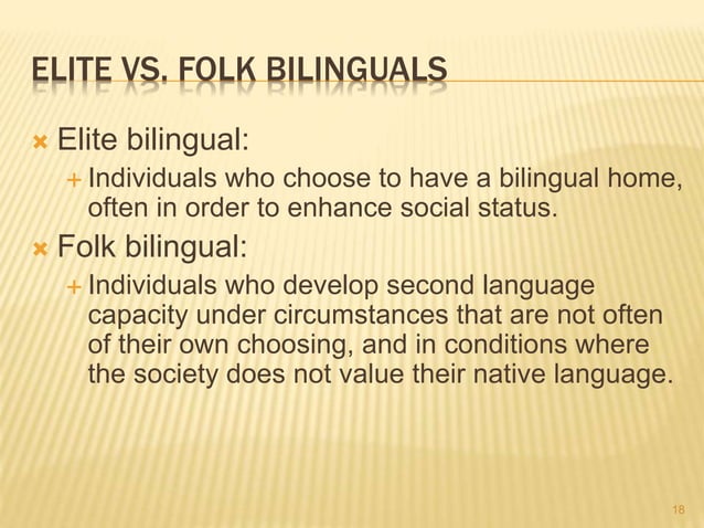Bilingualism.ppt | Education