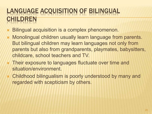 Bilingualism.ppt | Education