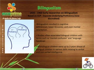 Bilingualism 2011 | PPT