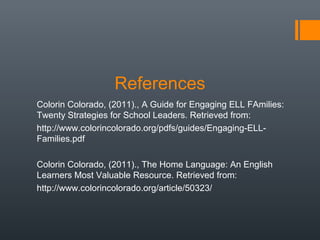 Bilingualism and home language use | PPT