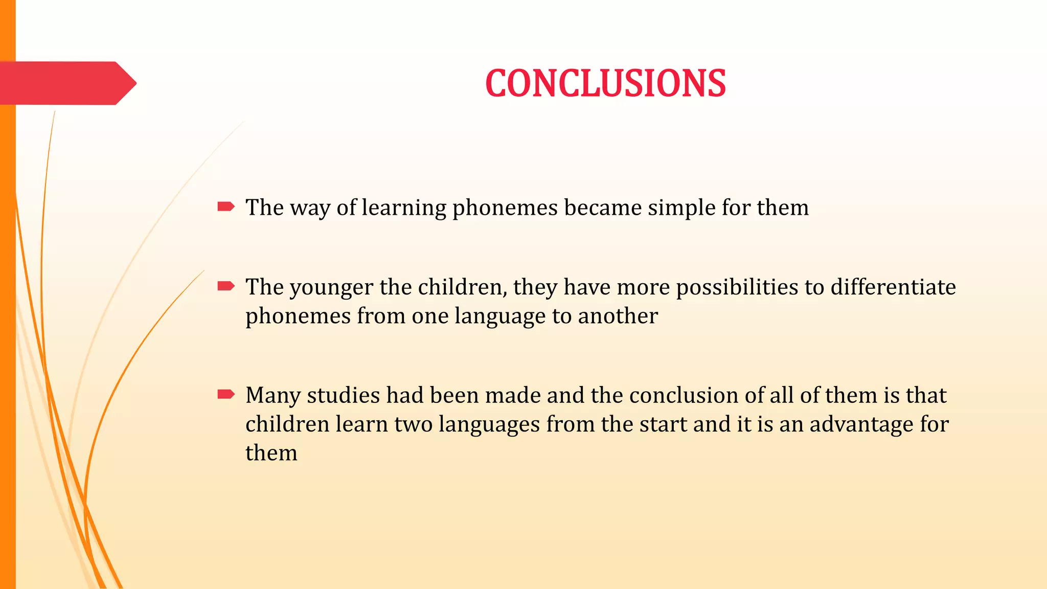 Bilingualism in children | PPTX