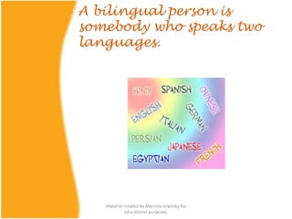 Bilingualism ppp | PPTX | Education