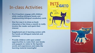 Bilingual literacy program for pre k students | PPT