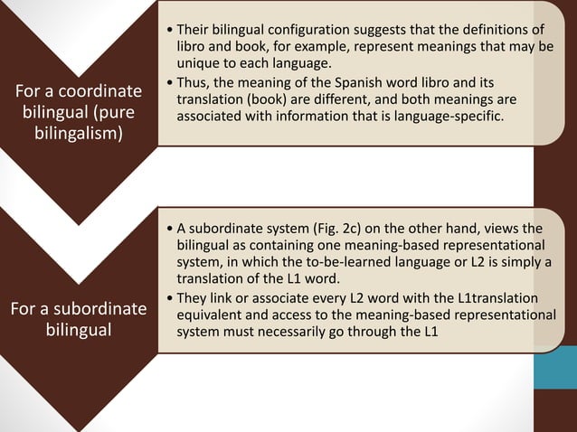 Bilingual memory storage | PPT