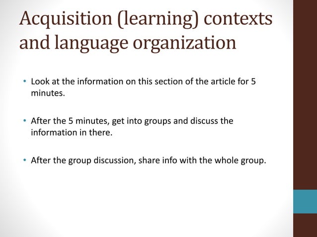 Bilingual memory storage | PPT