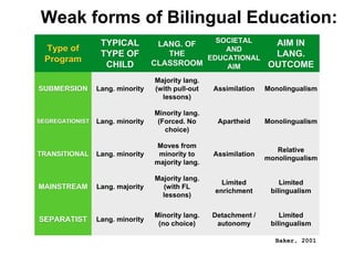 Bilingual models 2 | PPTX
