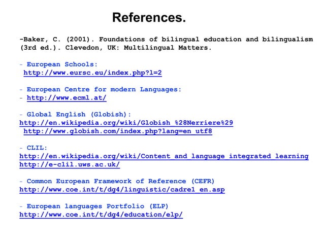 Bilingual models 2 | PPTX