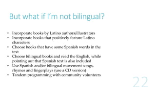 Bilingual Storytimes | PPTX