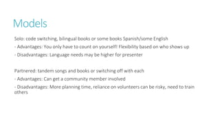 Bilingual Storytimes | PPTX