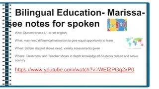 Bilingual use this | PPT