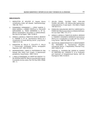 Bilioma | PDF