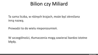 Bilion czy miliard pl | PPSX
