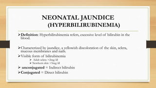 BILIRUBIN A nd NEONATAL JAUNDVVVVICE.pptx