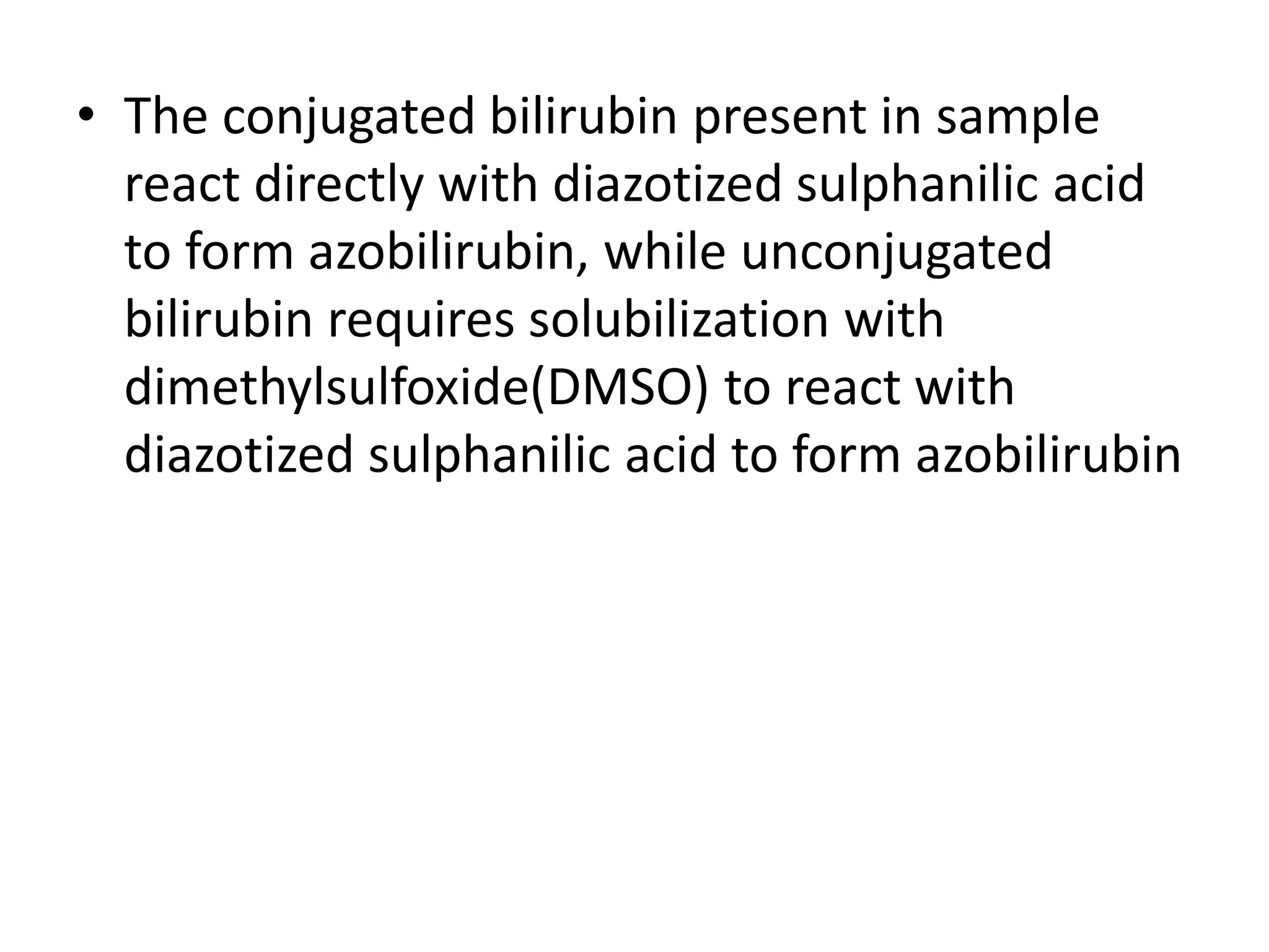 Bilirubin estimation .ppt