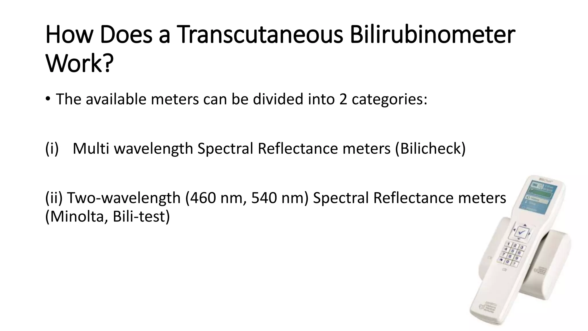 Bilirubinmeter | PPTX