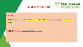 bilirubin practicals for first year mbbs | PPT