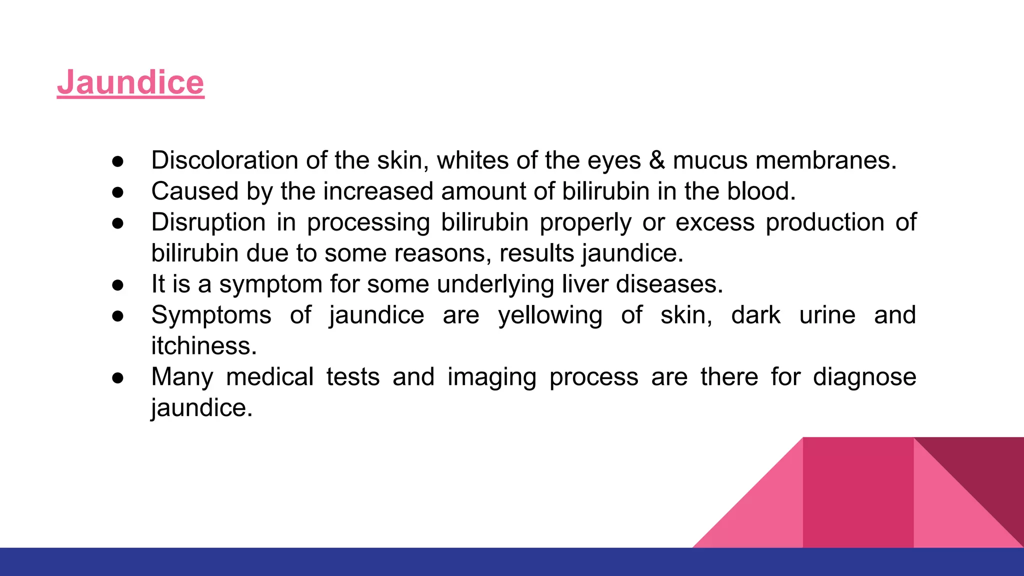 Bilirubin Metabolism & Jaundice | PDF