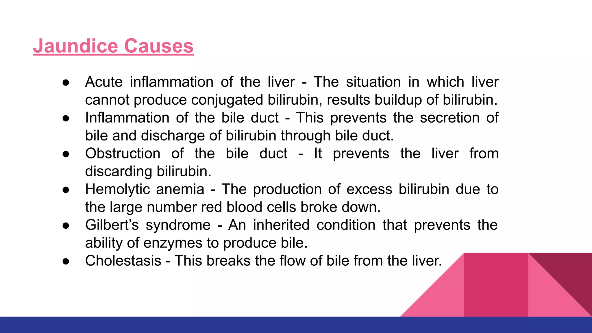 Bilirubin Metabolism & Jaundice | PDF