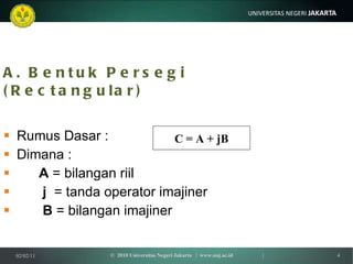 Fisika Matematika I (1 - 2) Bil kompleks | PPT