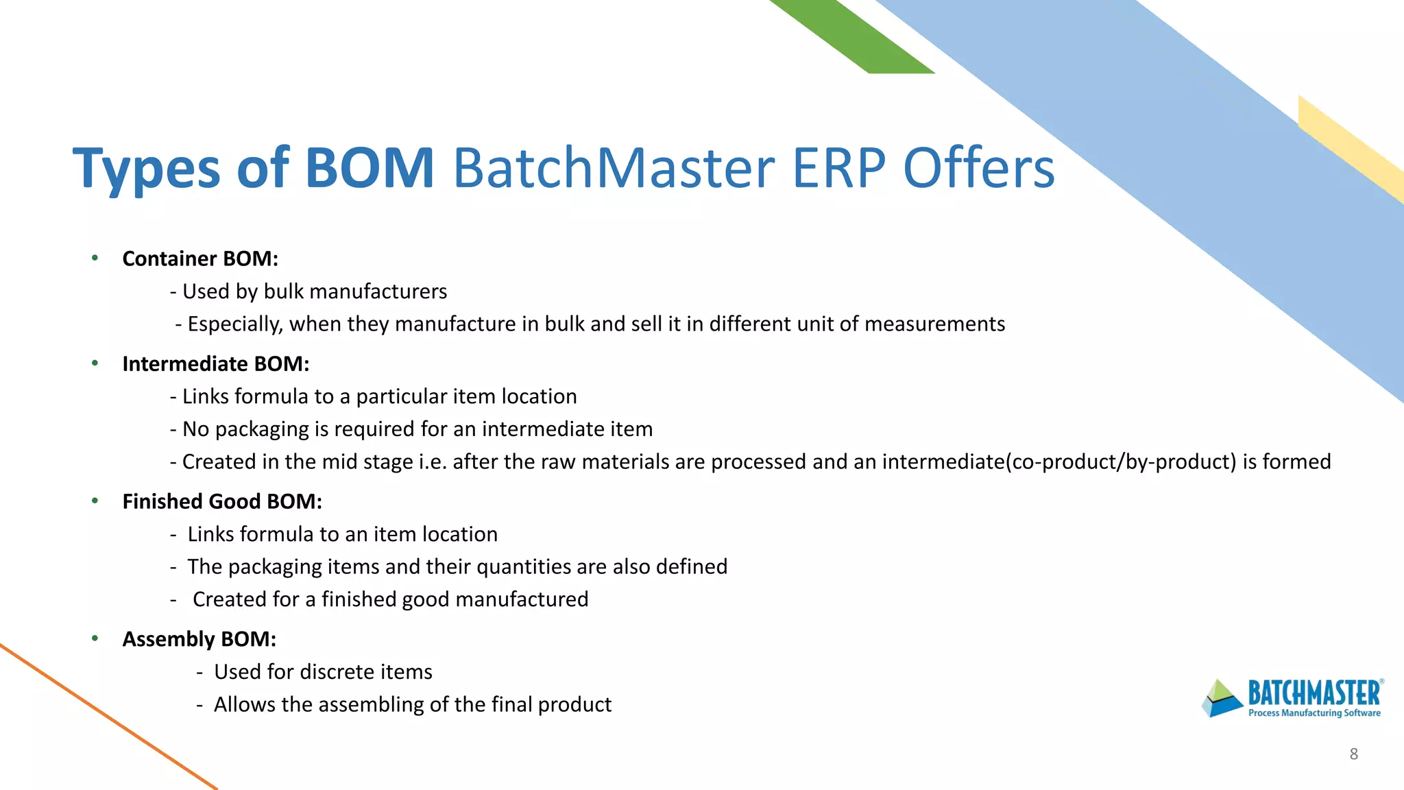 Why is BOM Important in Manufacturing? | PPTX