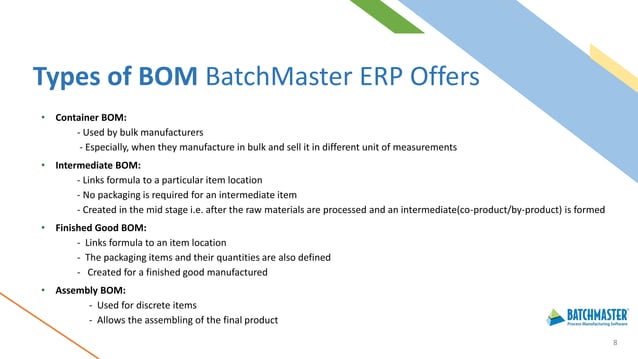 Why is BOM Important in Manufacturing? | PPT