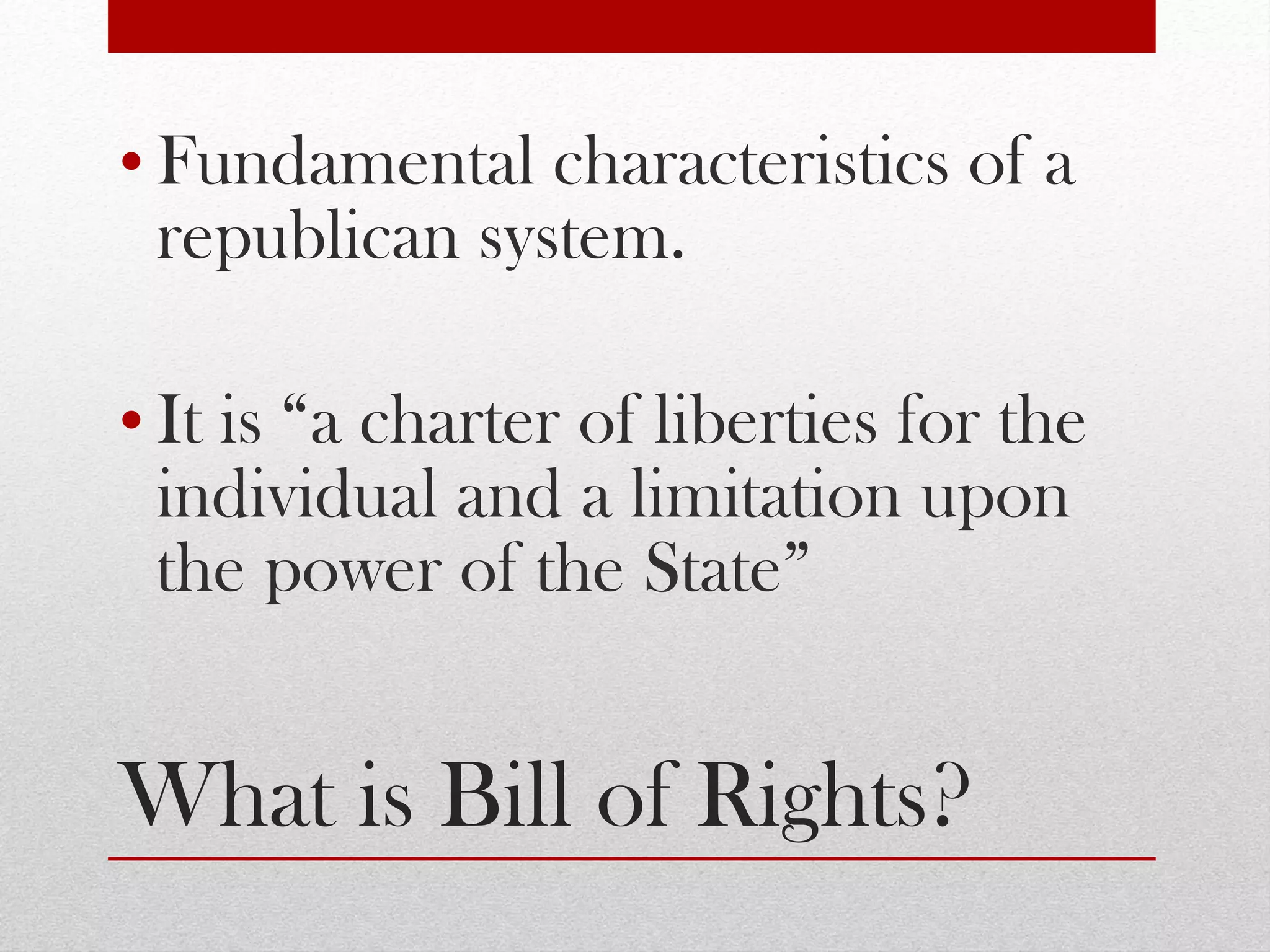 Bill Of Rights | PPT