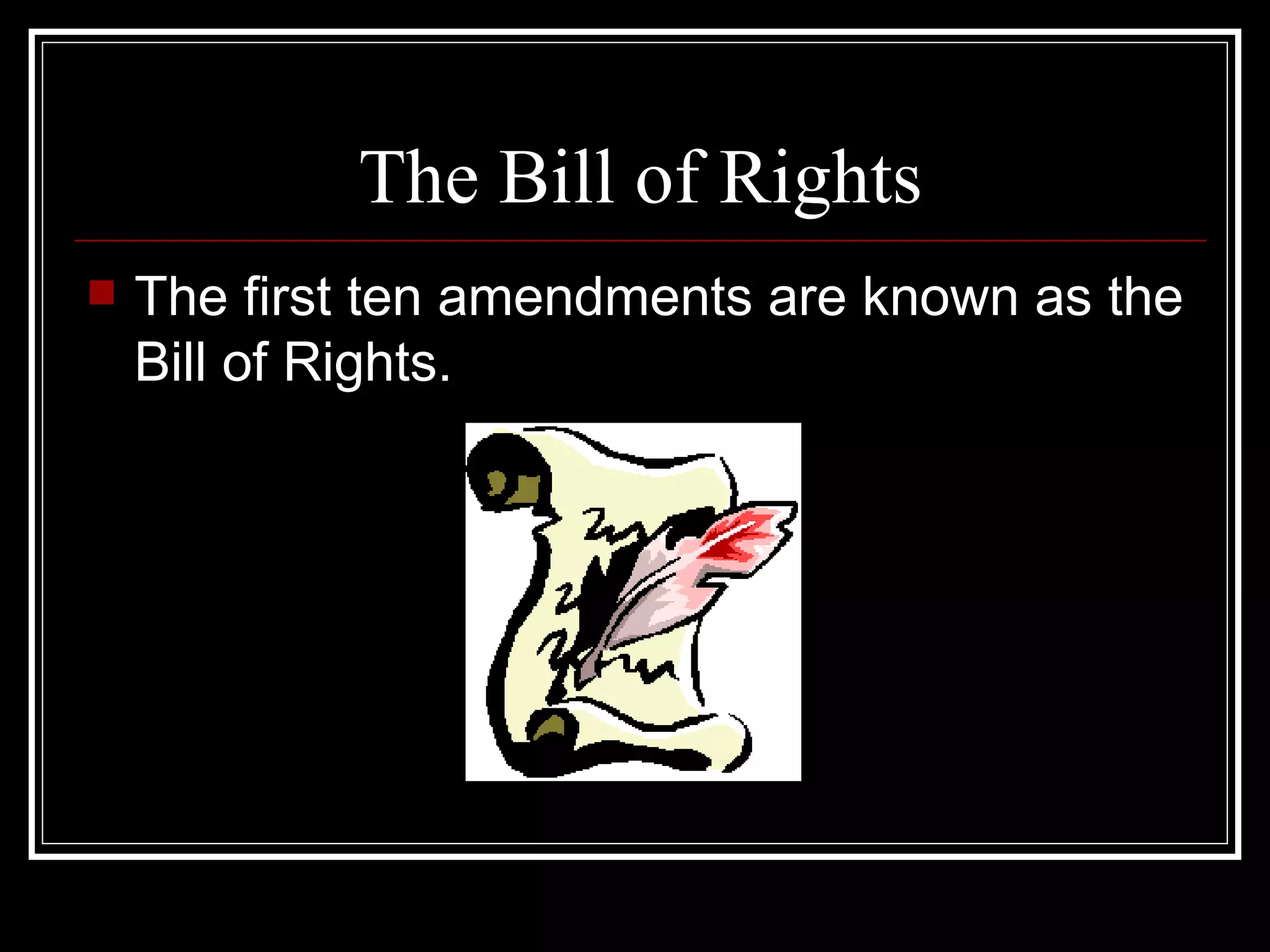 Bill of Rights Powerpoint | PPT