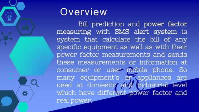 Bill-Prediction-Power-Factor-Measuring-With-SMS-Alert.pptx | Computer Peripherals | Computing