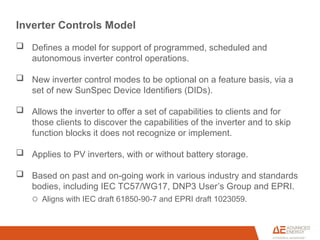 Bill-Randle-AE-SunSpec-Inverter-Controls-Status.pptx