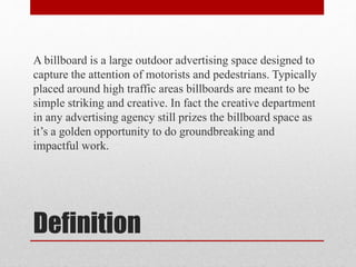 Billboard | PPTX