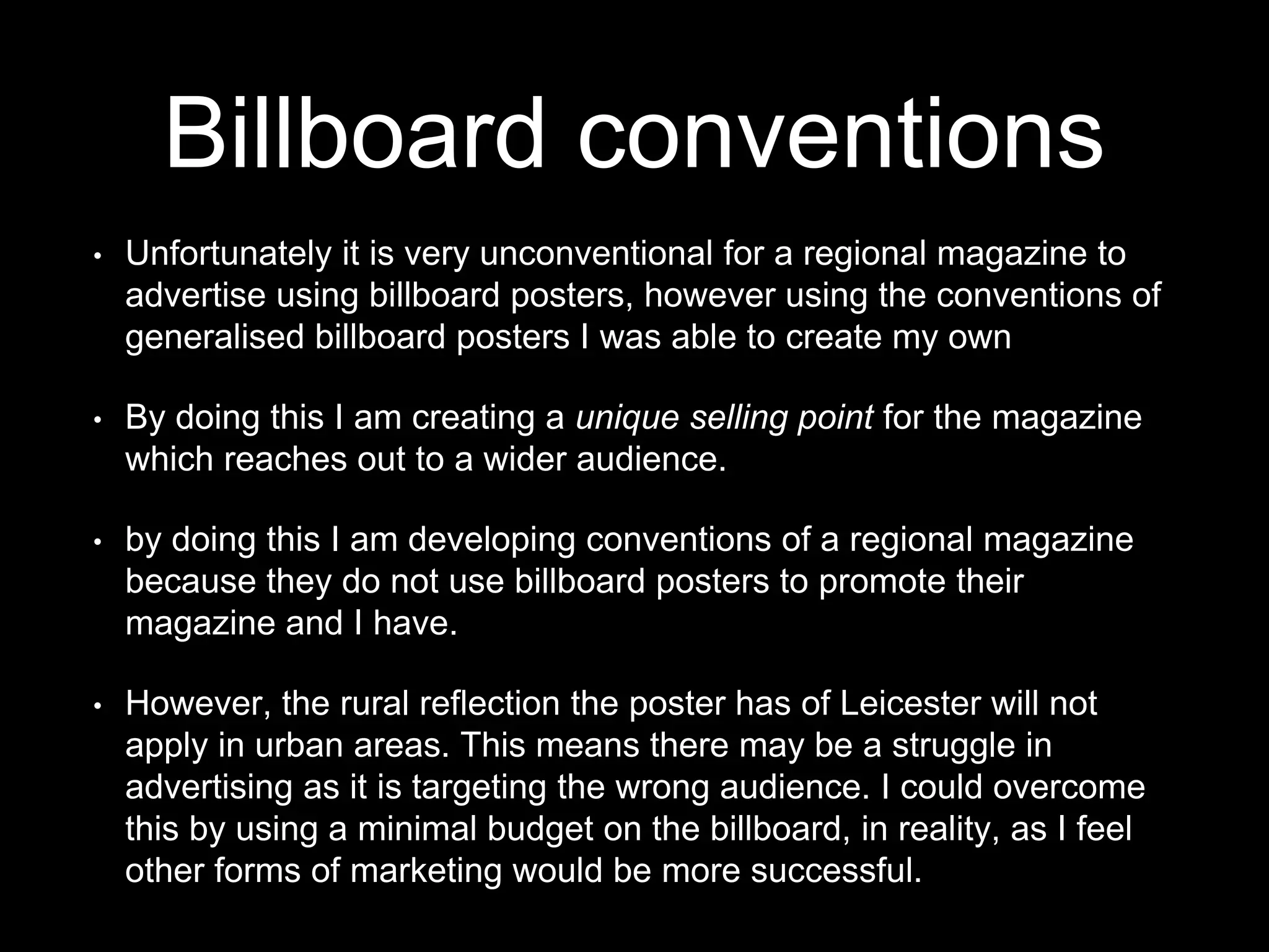 Billboard evaluation | PPT