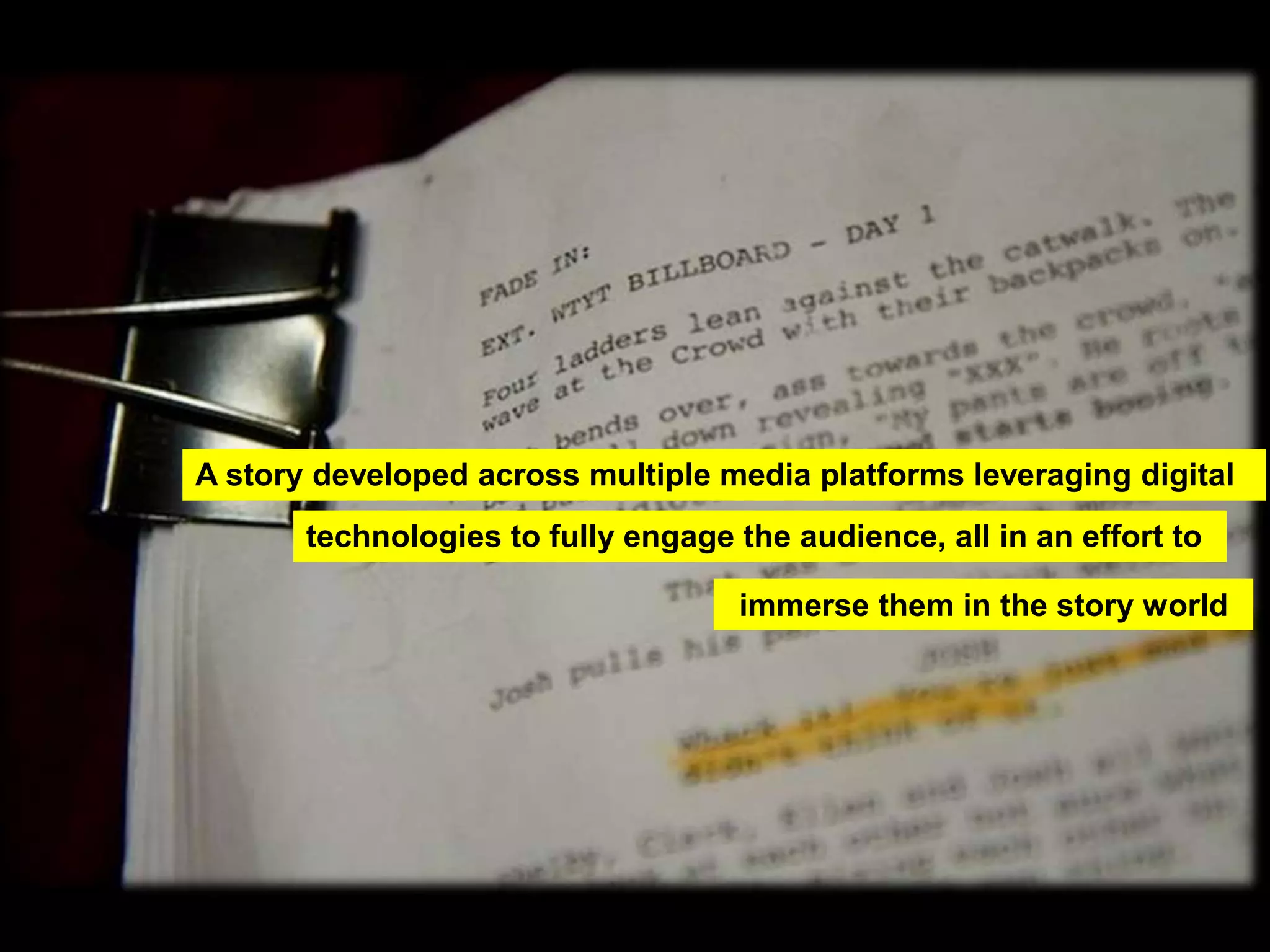 Billboard Transmedia Project Overview | PPTX | Genres